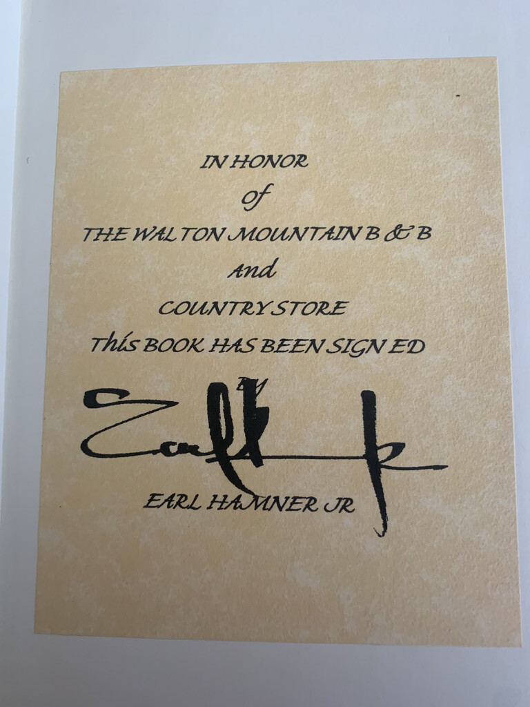 Fifty Roads To Town Earl Hamner, Jr. Signed Edition 1953. Just Reduced ...
