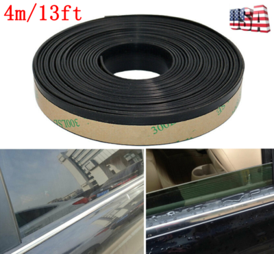 Car Front Rear Side Window Trim Edge Moulding Rubber Weatherstrip Seal ...