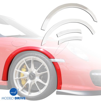 ModeloDrive FRP GT2 RS Turbo Wide Fender Flares (front) 4pc (997) for ...