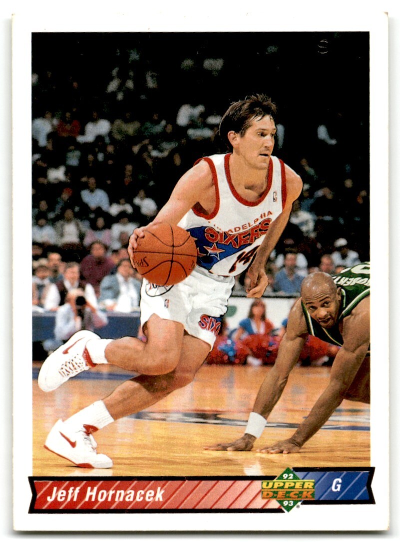 1992-93 Upper Deck Jeff Hornacek Philadelphia 76ers #403 | eBay