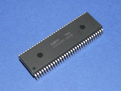 LC6568H DIP-64 (CMOS single-chip 4-bit Mikrocomputer, 8kByte ROM ...