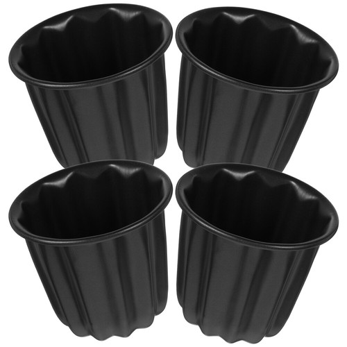 4 Pcs Individual Muffin Molds Mini Tart Pan Lace Baking Cake Multi ...