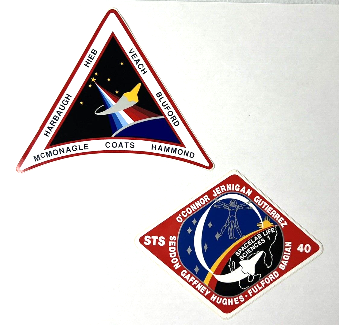 1991 NASA Space Shuttle Discovery STS-39 & Space Shuttle Columbia STS ...