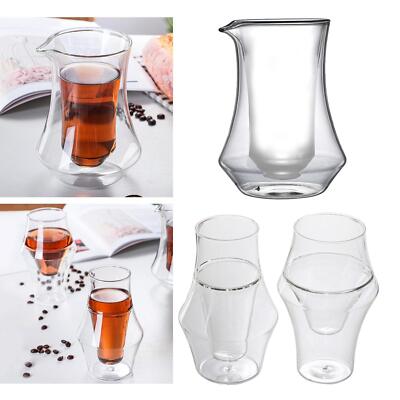 Double Wall Espresso Cup Sample Cup Insulated Coffee Cup Gifts | eBay UK