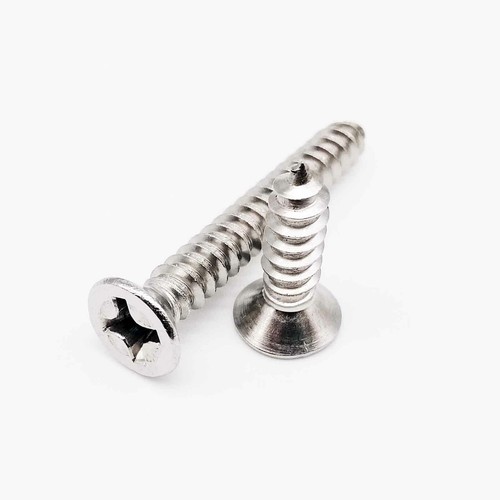 SUS304 Mini Micro Phillips Flat Countersunk Head Self-tapping Wood ...