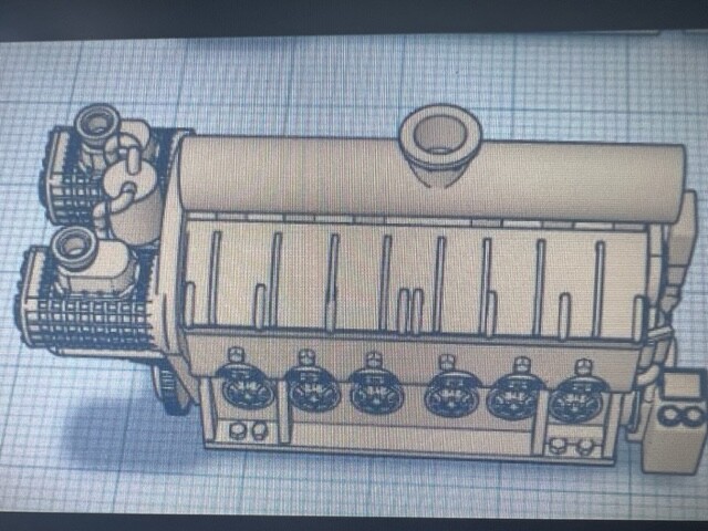 EMD 567 Engine Prime Mover - HO Scale | eBay