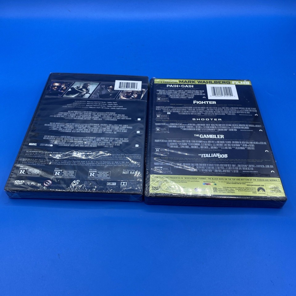 Blade Collection: 4 Film Favorites & Mark Wahlberg 5 Film Collection ...