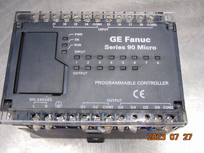 GE Fanuc IC693UAA003RP1 90 Micro Programmable Controller *FREE SHIPPING ...