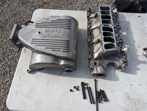 Engine Intake Manifold-SysteMAX Intake Manifold Holley 300-72S Ford ...