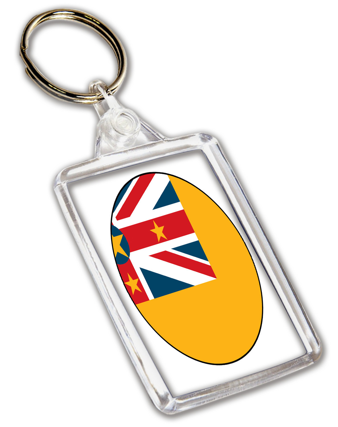 Niue Niuean Flag Keyring Birthday Gift Christmas - Stocking Filler ...