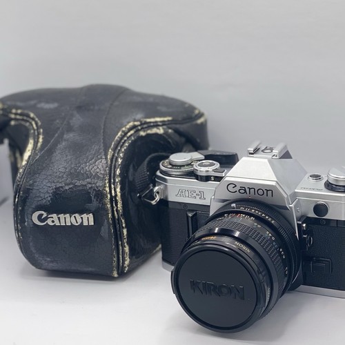 Canon AE-1 35mm Film Camera T74 – Kiron 28mm f/2 FD Lens – Clean ...