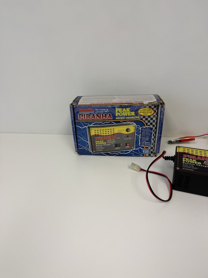 Duratrax Piranha Digital Peak Battery Charger -NiCd/NiMH Charging ...