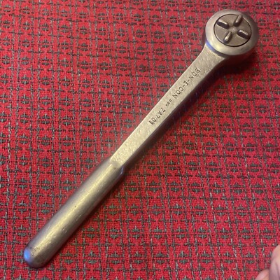 Vintage BON-E-CON Bonney Ratchet ZA701 USA 🇺🇸 Flat Handle Nice! | eBay