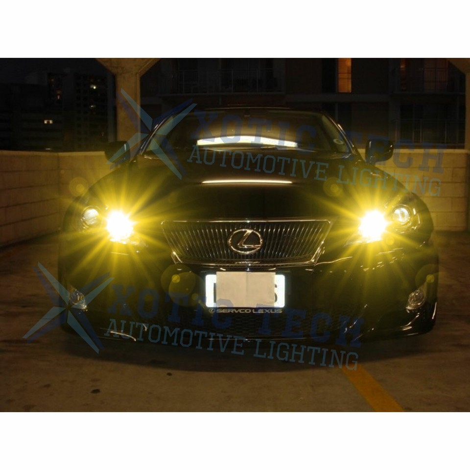 For Lexus IS RX ES Golden Yellow LED High Beam Headlights Daytime ...