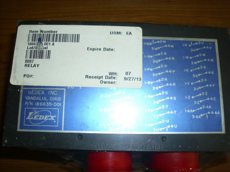 Ledex Inc Relay 186635-001 Cessna Citation | eBay