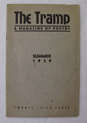 Literature Poems The Tramp Magazine of Poetry William Saroyan Witter ...
