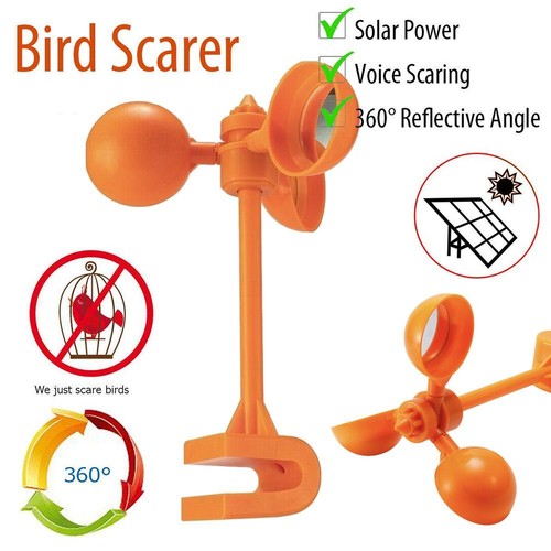 Crow Scarer Wind Power Bird Device 360° Drive Away Outdoor Bird ...