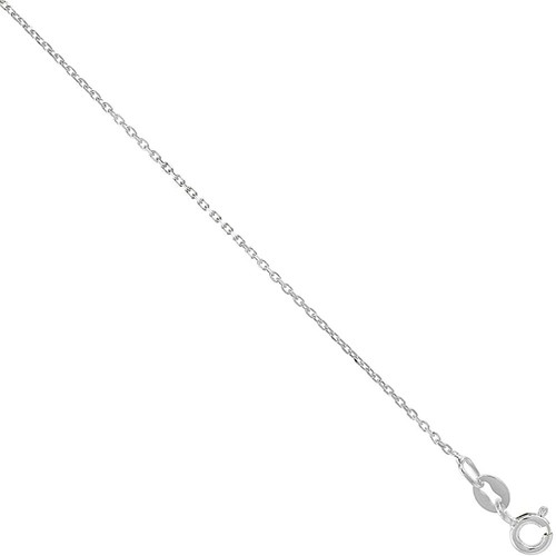 925 Sterling Silver Very Thin Fine Boston Link Chain Necklace 1mm 16 18 ...
