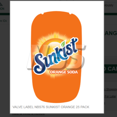 Sunkist Label