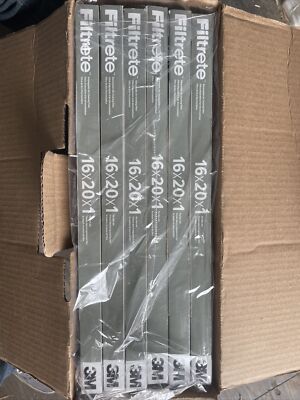 Filtrete 16x20x1 Air Filter Clean Living Dust Reduction, 6 Pcs ...