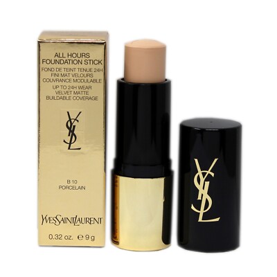 YSL ALL HOURS FOUNDATION STICK VELVET MATTE BUILDABLE COVERAGE UP TO ...