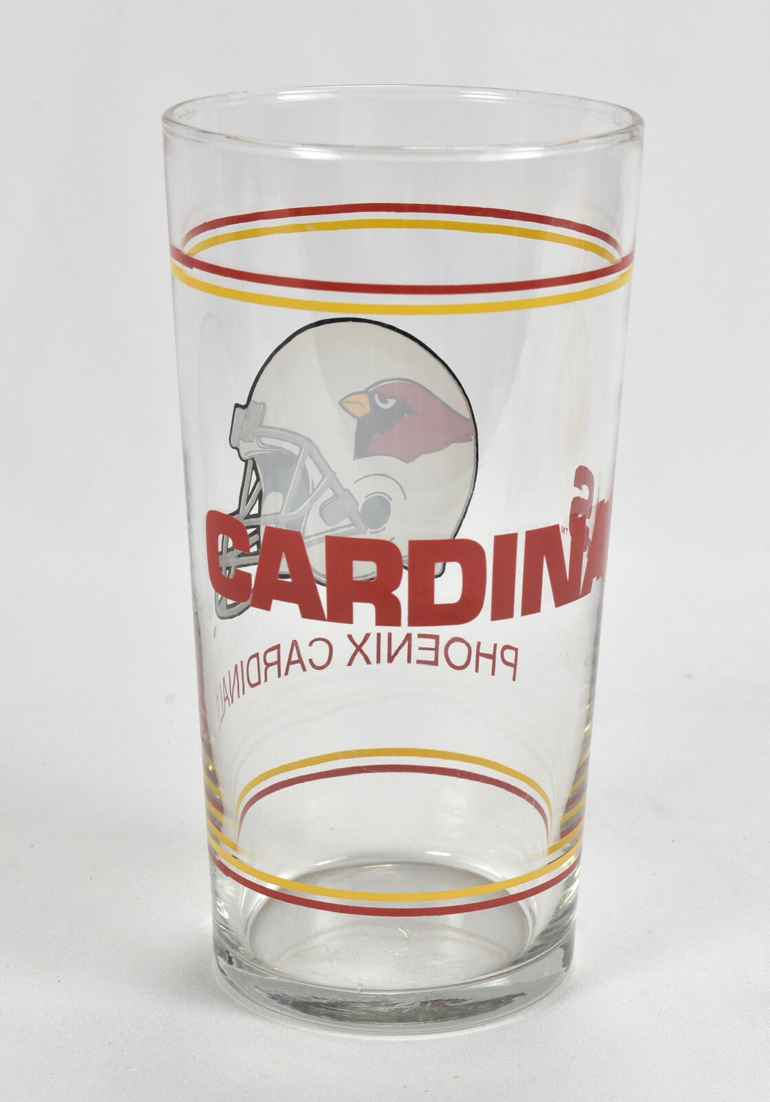 Vintage Phoenix Cardinals NFL Drinking Glass Helmet Logo 80s | eBay