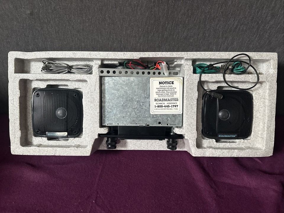 Roadmaster RS1400s Car Stereo & Speaker System Warranty | United States