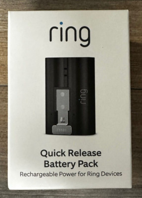 Ring-Quick Release Battery Pack- Rechargeable Power For Ring Devices | eBay