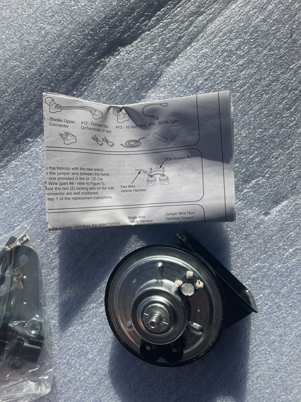 2004-2011 Ford Ranger Electronic Horn Assembly Kit OEM 2W7Z13800BA ...