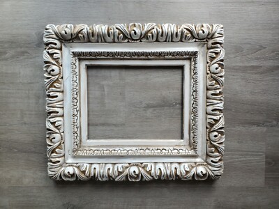 12x16 Champagne Picture Frame, Decorative Shabby Chic Frames, Art Print ...