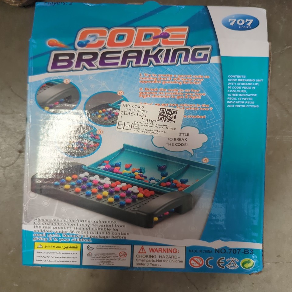 1pc Logic Reasoning & Password Cracking Puzzle Tabletop Decompression Game | eBay Australia