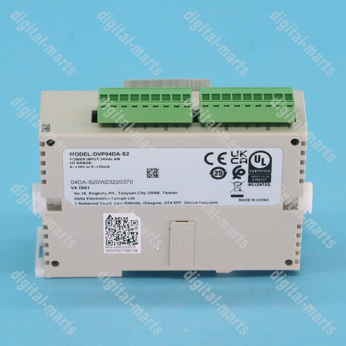1PC New Delta PLC Programmable Controller DVP04DA-S2 Free Shipping#LJ ...