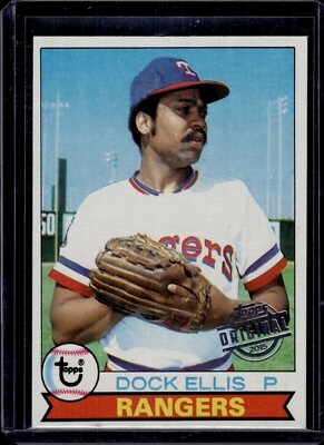 2015 Topps Originals Dock Ellis 1979 Topps #691 Buyback Rangers | eBay
