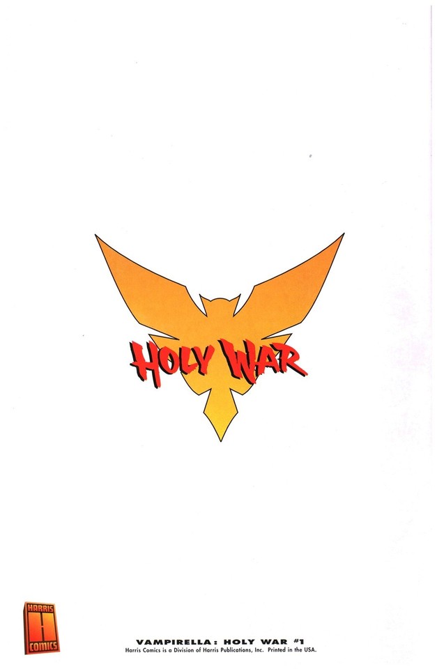 Harris Comics Vampirella Monthly: Holy War #1A Comic Book 1998 Crimson ...