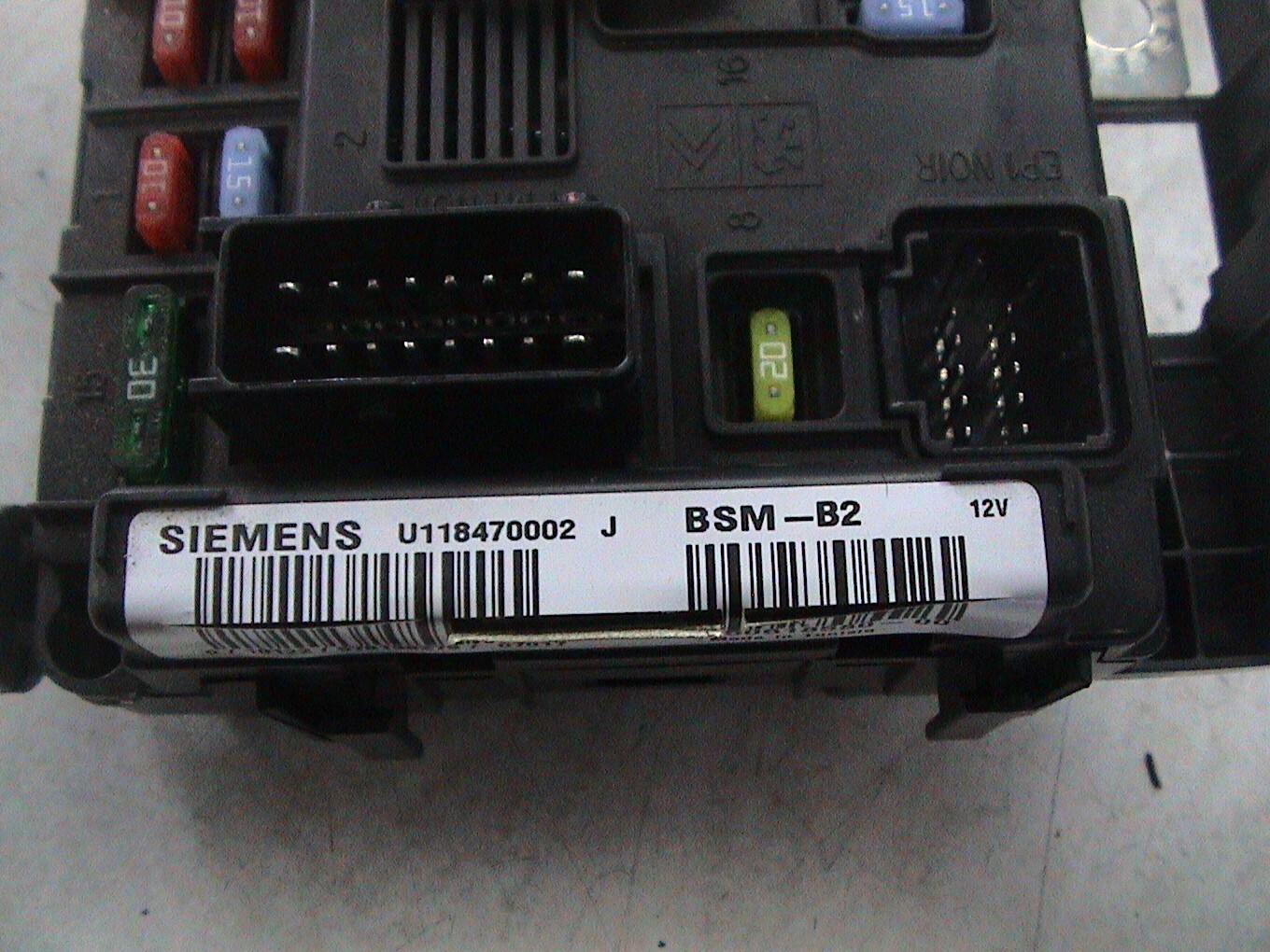 CITROEN Berlingo 96-08 1.6 HDI FUSE BOX (IN ENGINE BAY) 9650618580 | eBay