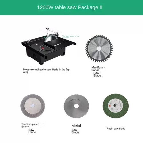 Micro Desktop Mini Table Saw Woodworking Small Electric Saw Table ...