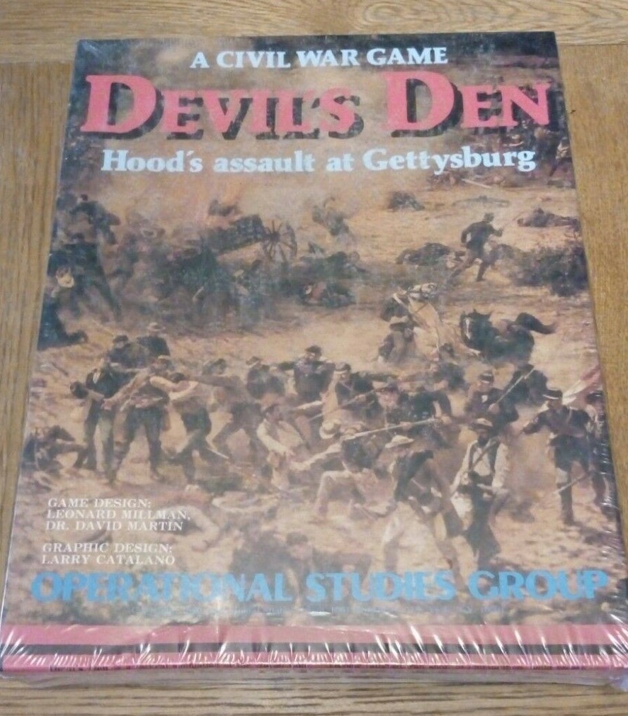 Devils Den Hoods Assault at Gettysburg A Civil War Game Operational ...
