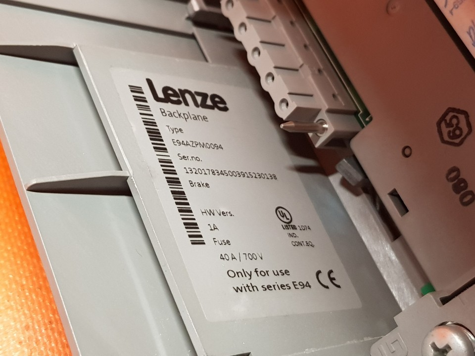 Lenze Servo Drives 9400 Type: E94AMHE0074 / *1C SW: 02.00 | eBay