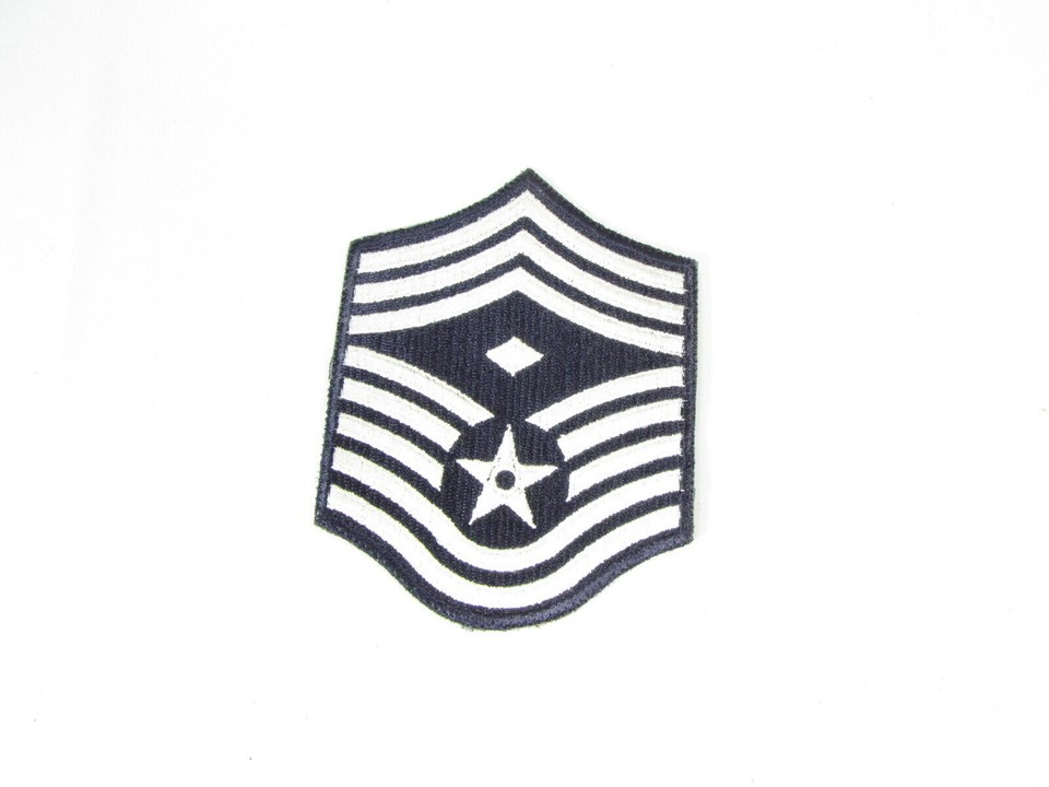 New Pair Air Force USAF 3.5" CMSgt First Sergeant Blue Uniform Rank E8 ...
