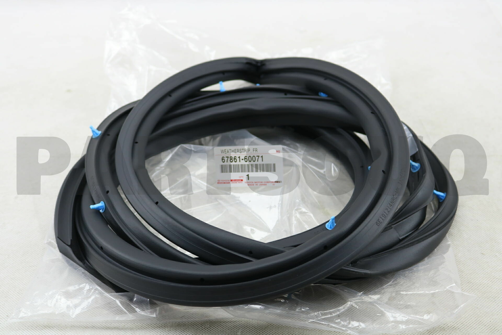 6786160071 Genuine Toyota WEATHERSTRIP, FRONT DOOR, RH 67861-60071 | eBay