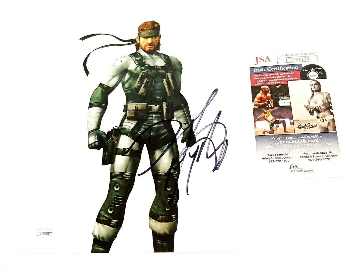 David Hayter Dressed As Snake
