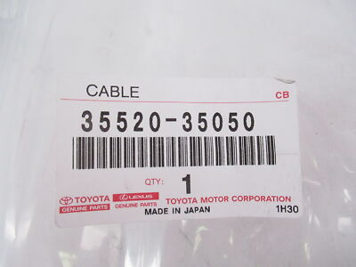 Genuine OEM Toyota 35520-35050 Throttle Cable Assy 1987-1995 4Runner ...
