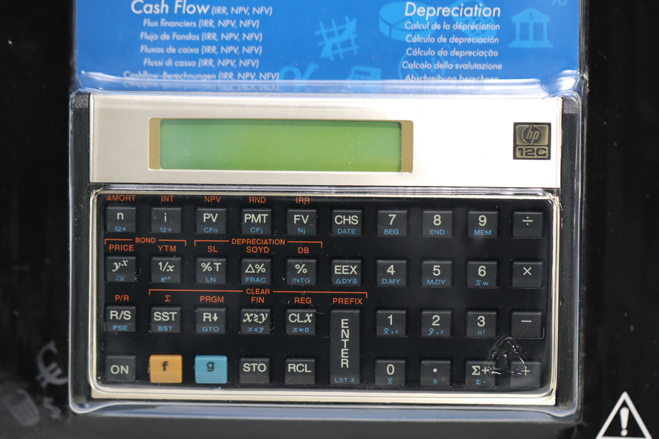 HP 12C Financial Calculator 10-Digit LCD Multicolor | eBay
