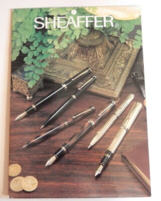 Original Sheaffer Connaisseur Retailers Counter Card | eBay