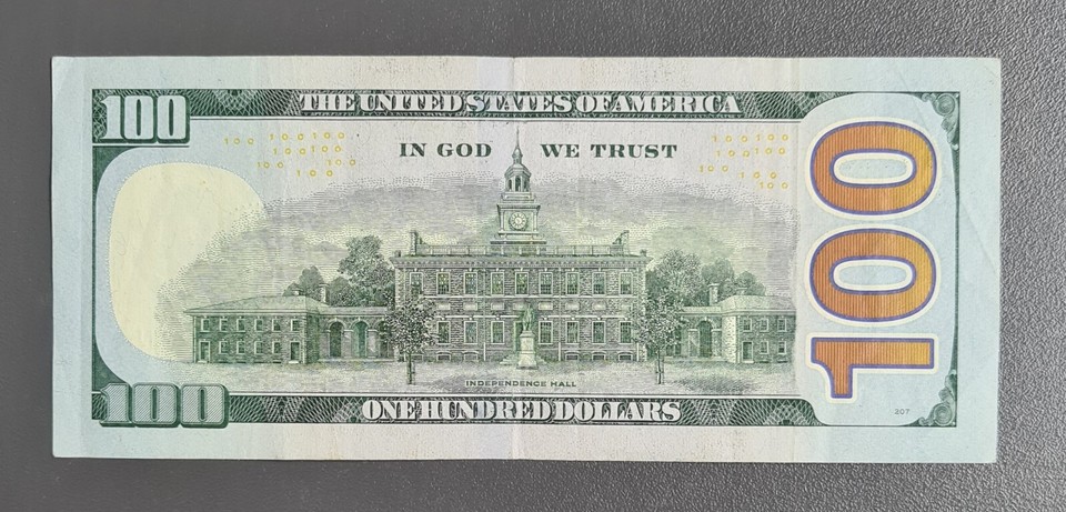 22222522 One Hundred Dollar Bill $100 REPEAT FANCY serial number 2013 ...