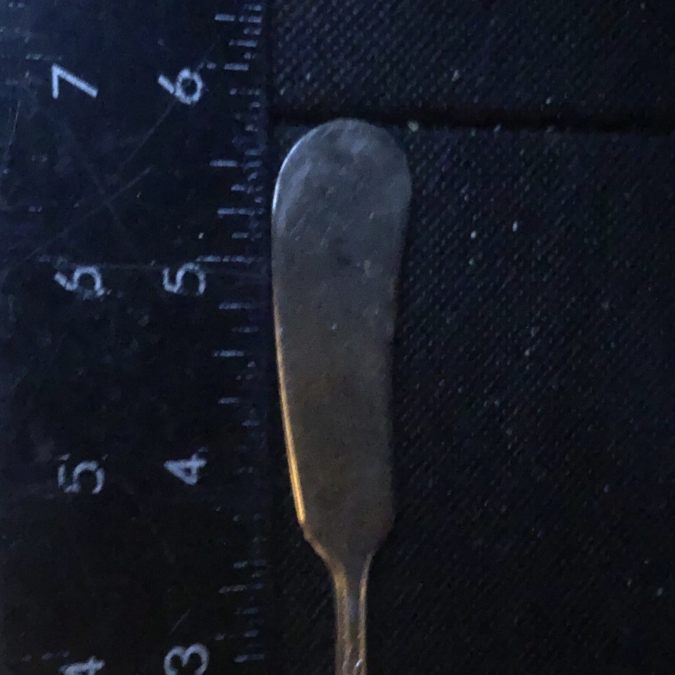 6 Pc Lot National Silver Co Silverplate EPNS Knife BUTTER SPREADER 5.75 ...