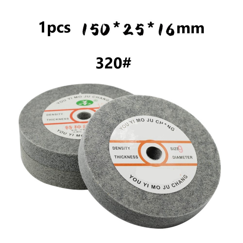 1 X 6" 7p Gray Nylon Fiber Polishing Wheel Tools For Polishing ...