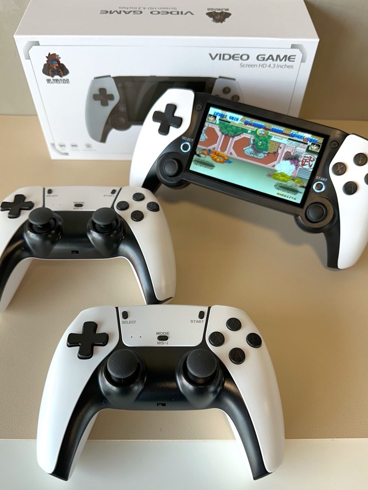 M25 Retro Handheld Game Console – 128GB, 10,000+ Games, 2 Controllers ...