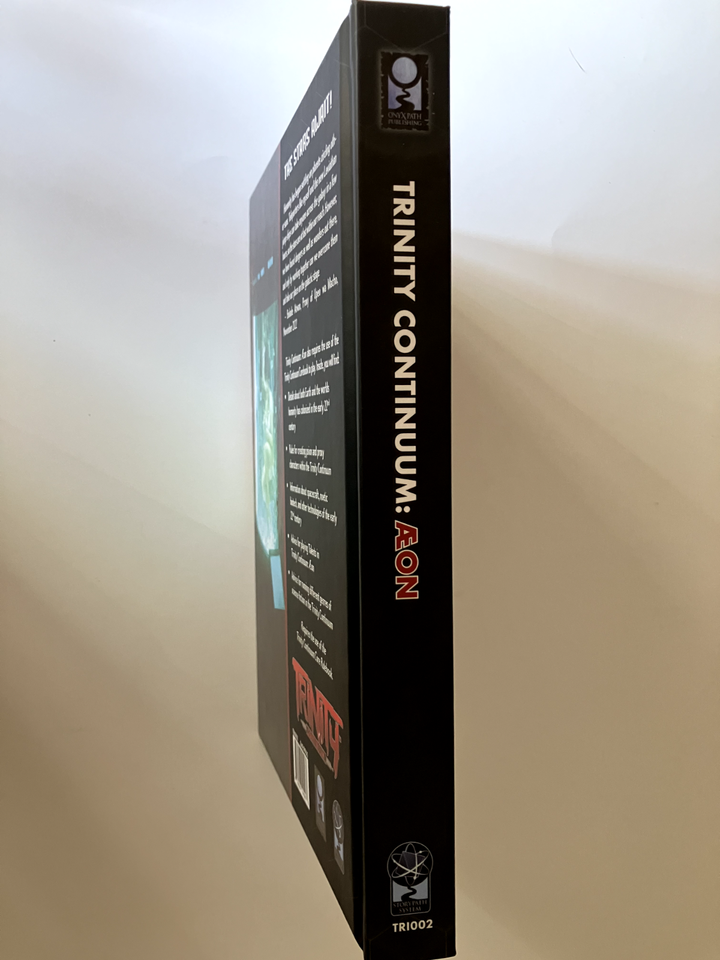 Trinity Continuum - Aeon RPG (Onyx Path, Modern) | eBay