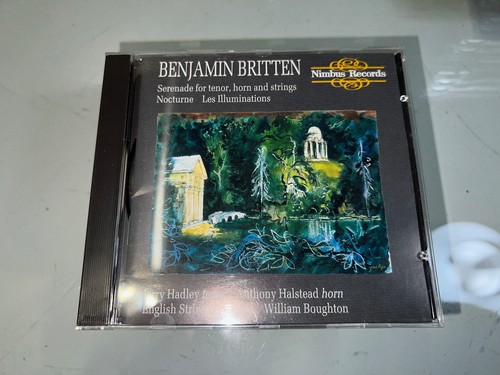 Benjamin Britten, Jerry Hadley, Anthony Halstead ‎– Les Illuminations ...